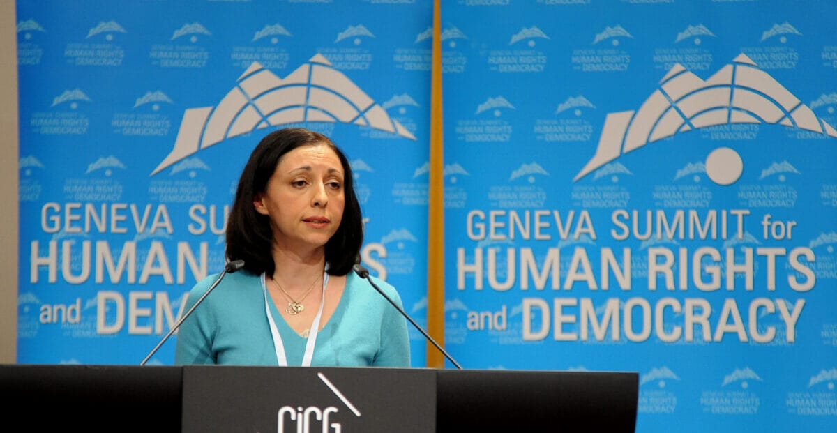 Marina Nemat - The Geneva Summit for Human Rights and Democracy