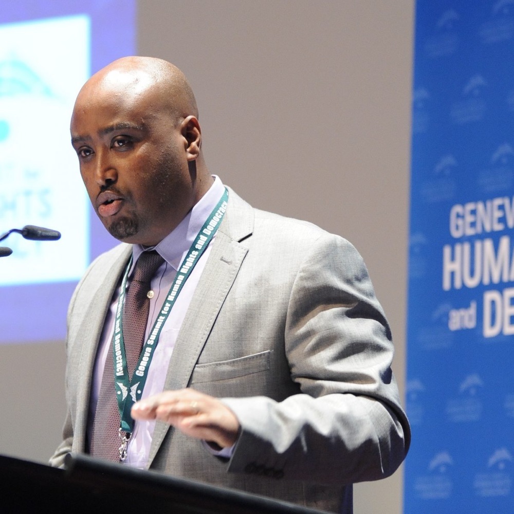 Daniel Mekonnen - The Geneva Summit for Human Rights and Democracy
