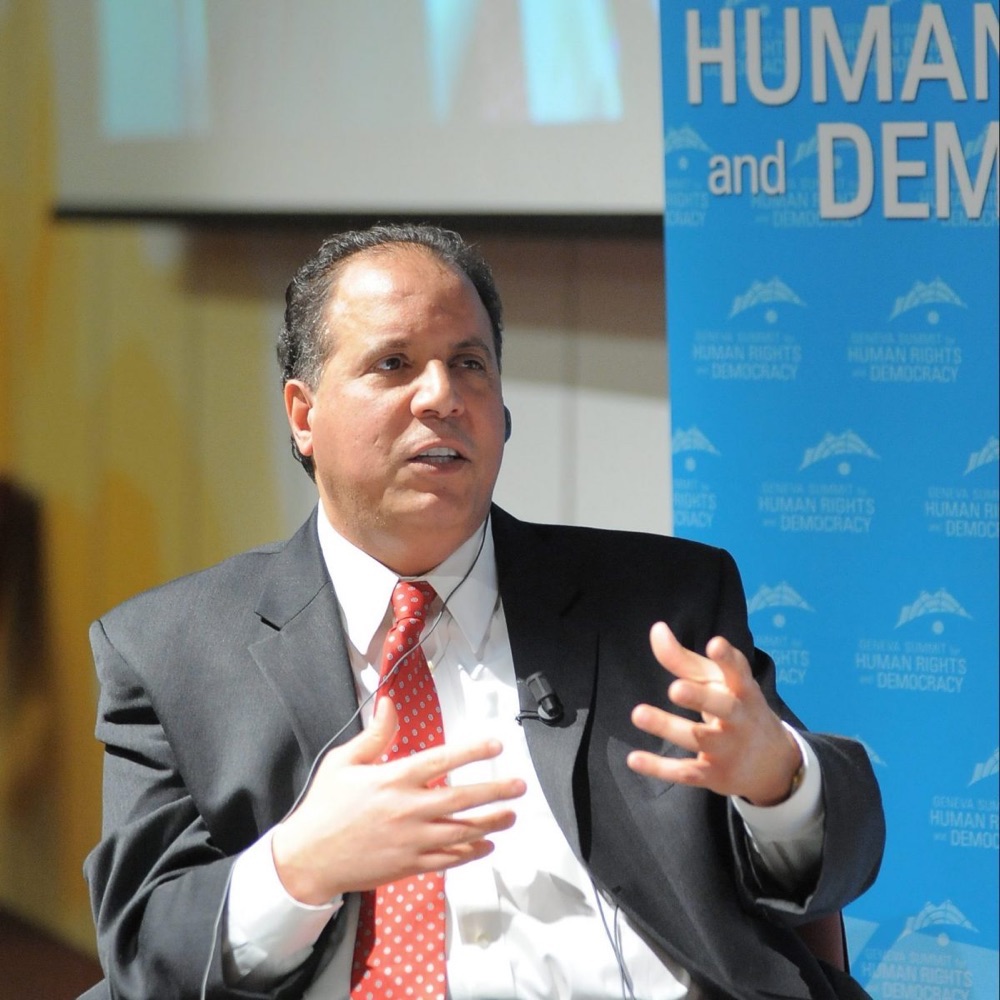 Mohamed Al-Jahmi - The Geneva Summit for Human Rights and Democracy
