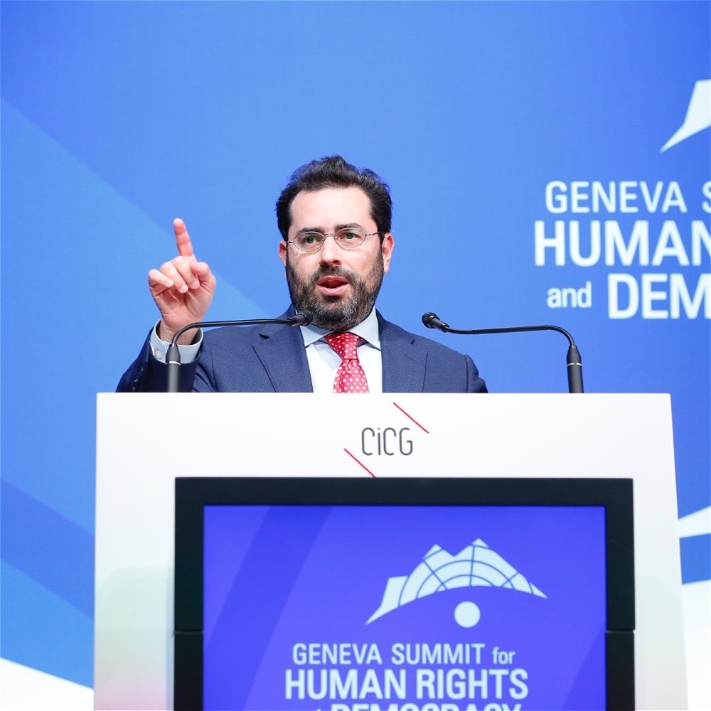 Hillel Neuer - The Geneva Summit for Human Rights and Democracy