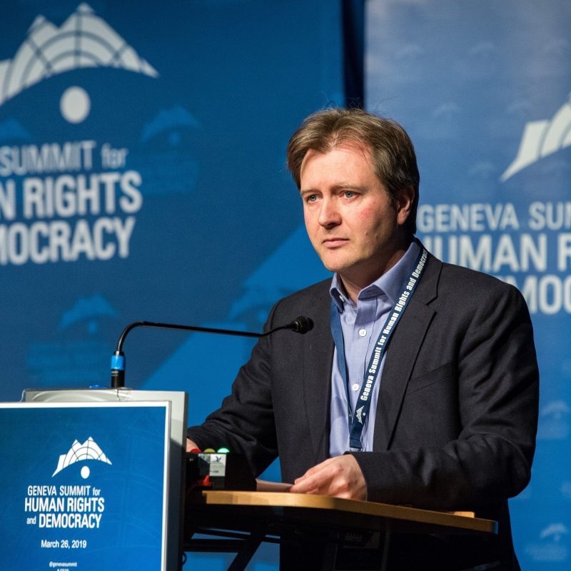 Richard Ratcliffe - The Geneva Summit for Human Rights and Democracy