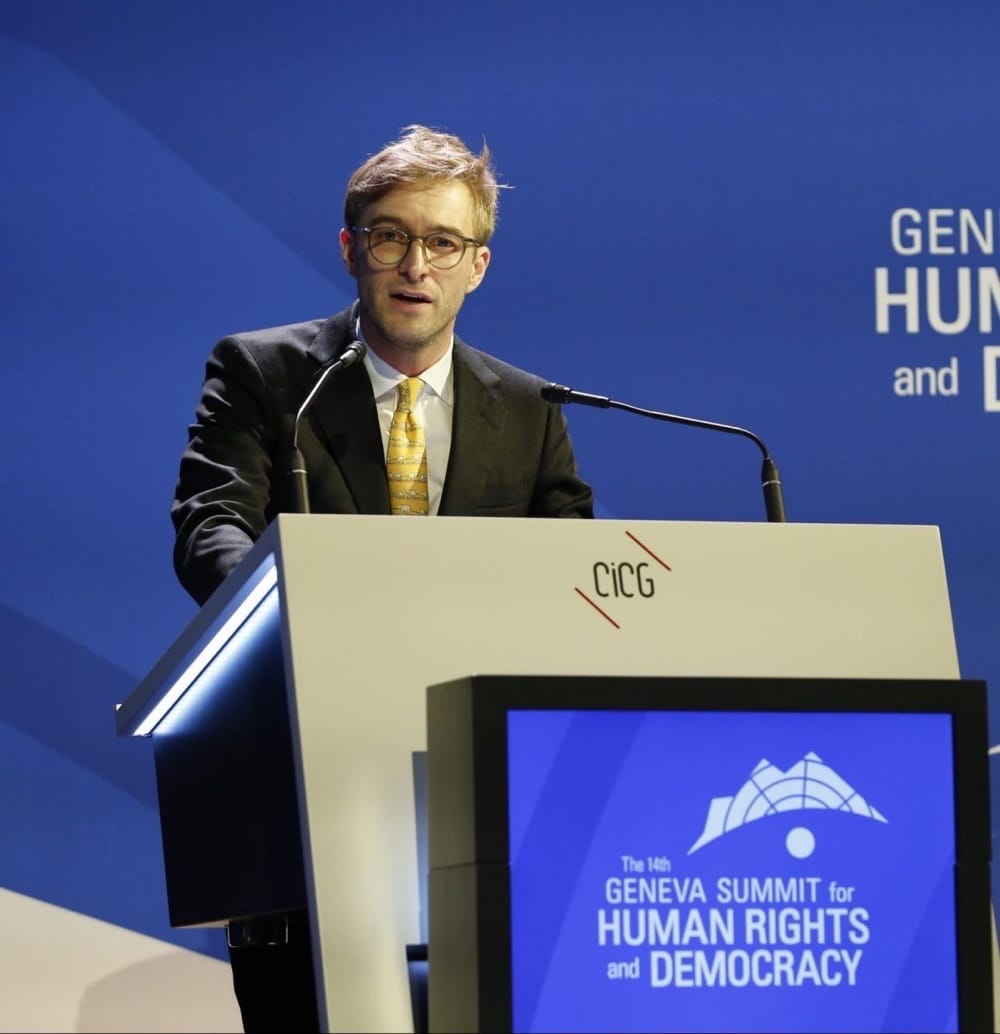 Luke de Pulford - The Geneva Summit for Human Rights and Democracy