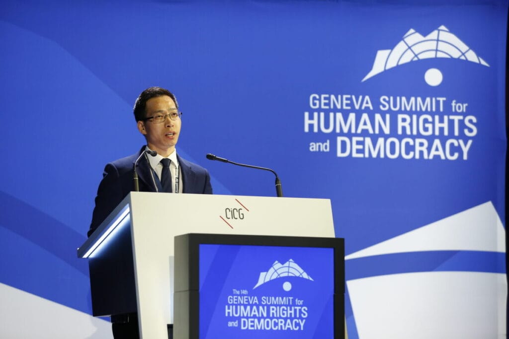 Timothy Cho: "The power of love, democracy, and the right to free ...