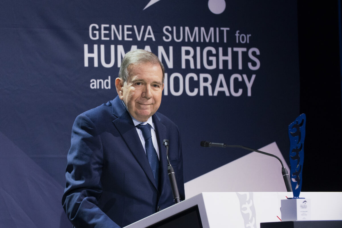 2025 Courage Award - The Geneva Summit for Human Rights and Democracy