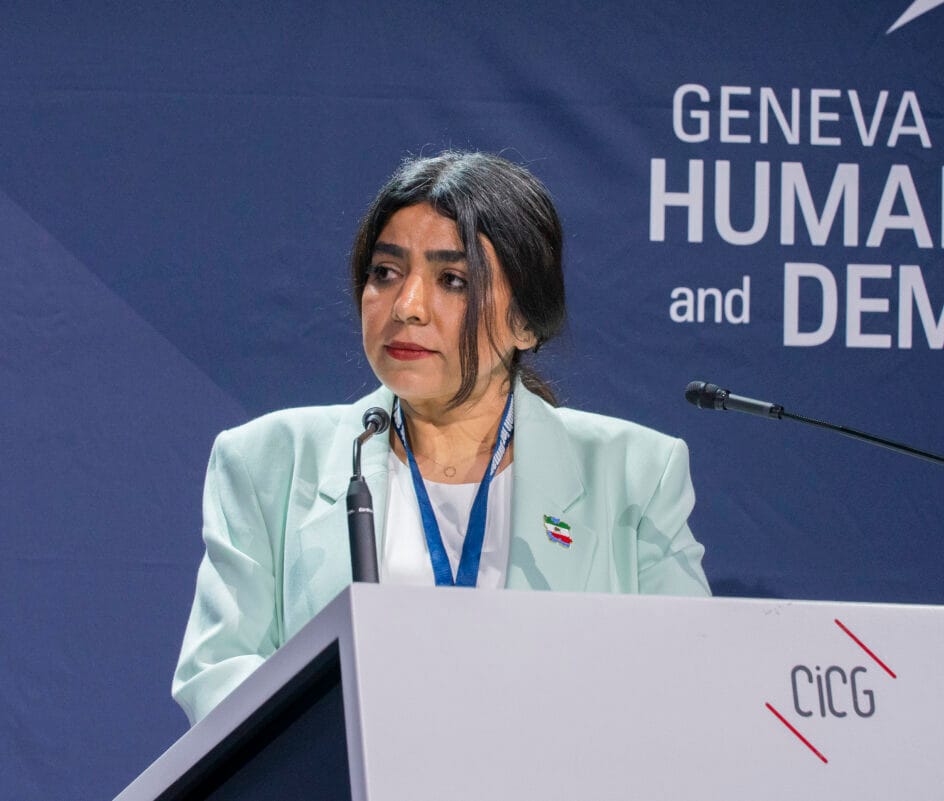 Mahan Mehrabi - The Geneva Summit for Human Rights and Democracy