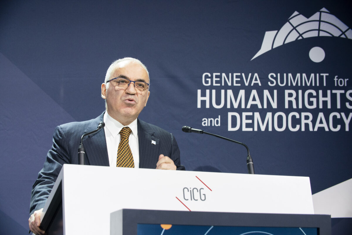 2025 Opening Address - The Geneva Summit for Human Rights and Democracy